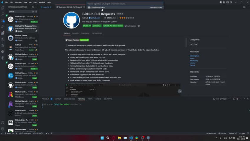 IFT1005A - H25 | Github avec VSCode - Peertube du DIRO