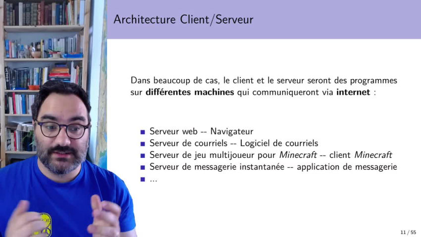 9.1-Architecture Client-Serveur - Peertube du DIRO